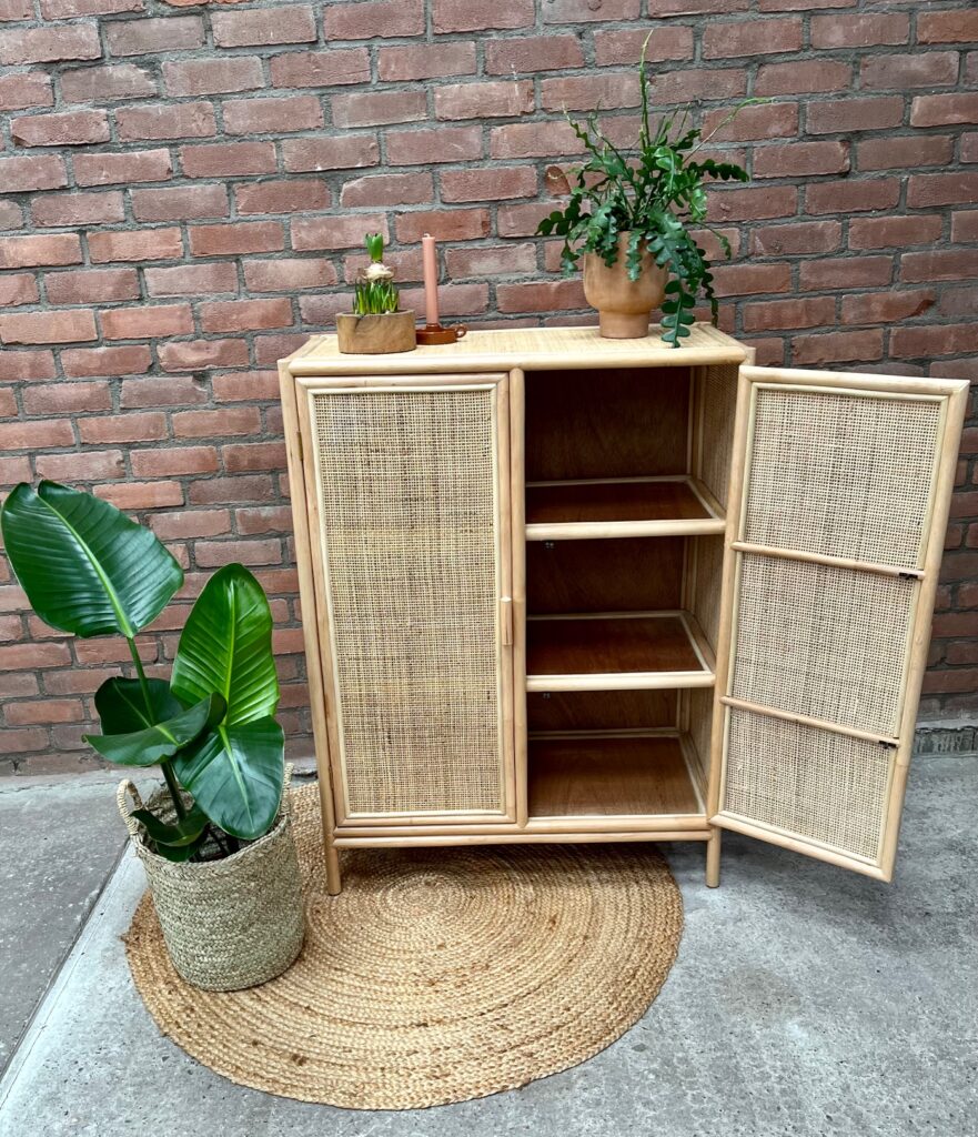 Kast Ella – Rotanmanden, de webshop voor rotan artikelen