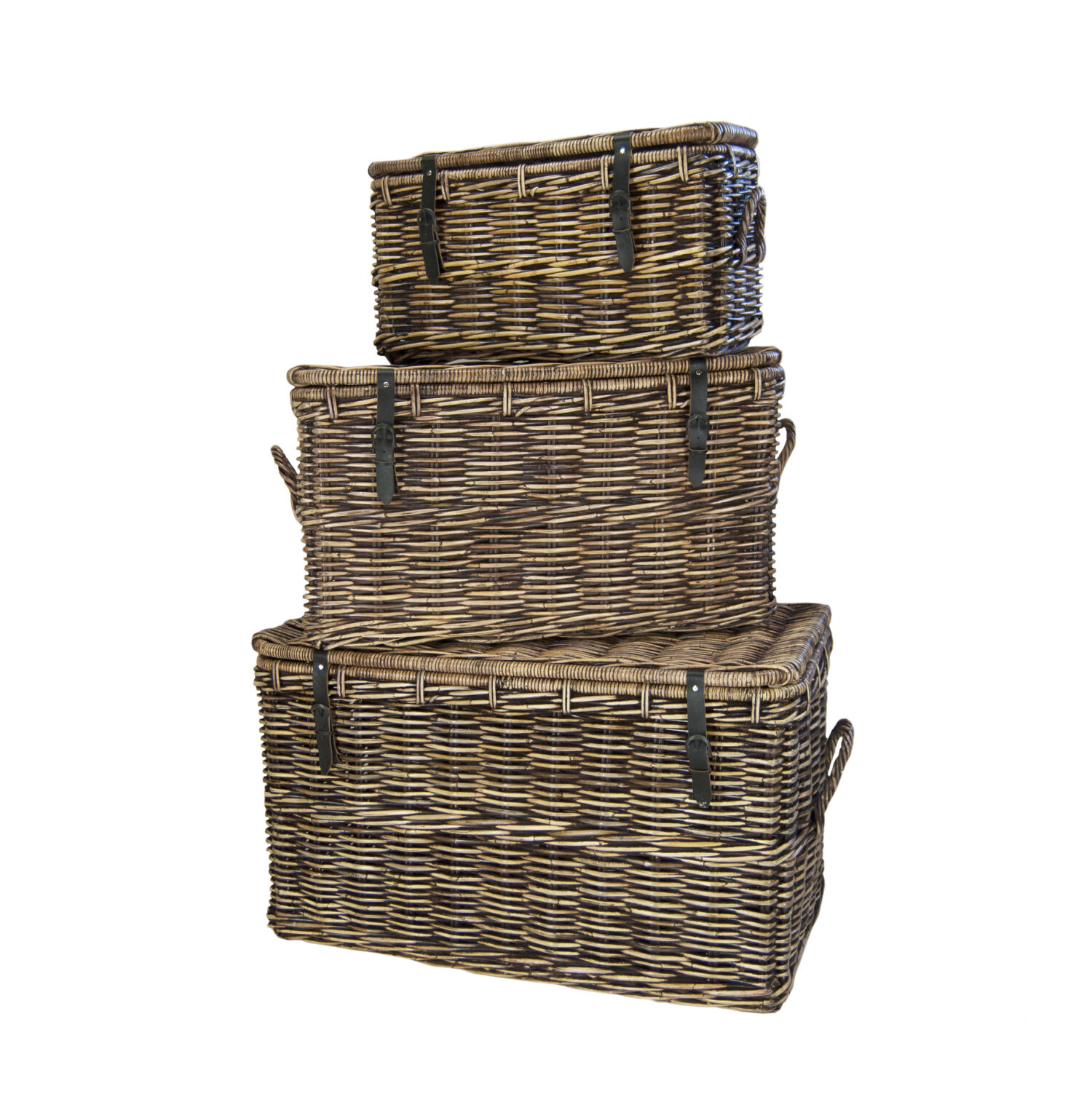 Opbergmand Hannah in Brown Wash – Rotanmanden, de webshop voor rotan ...